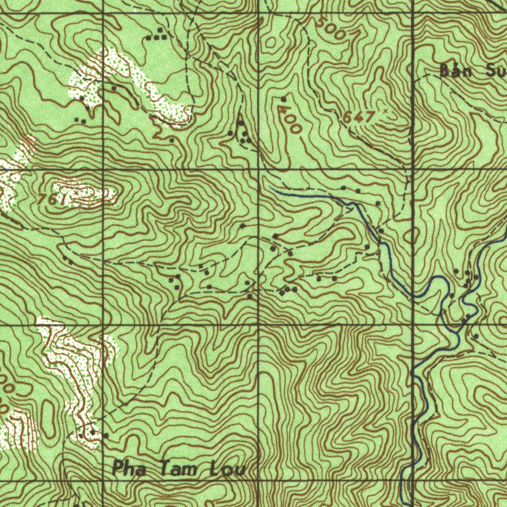 Vietnam 50K 6050-4 Map by Land Info Worldwide Mapping LLC | Avenza Maps