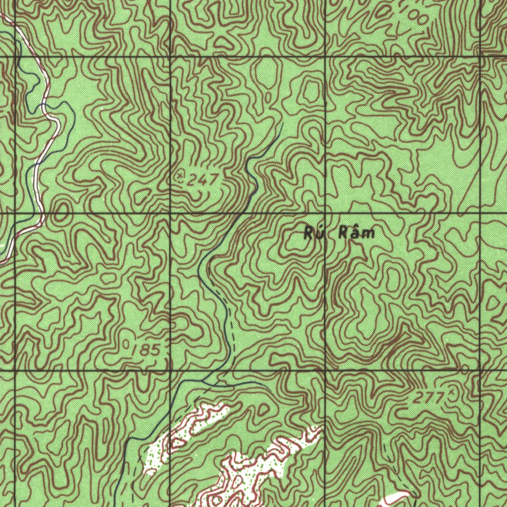 Vietnam 50K 6046-2 Map by Land Info Worldwide Mapping LLC | Avenza Maps
