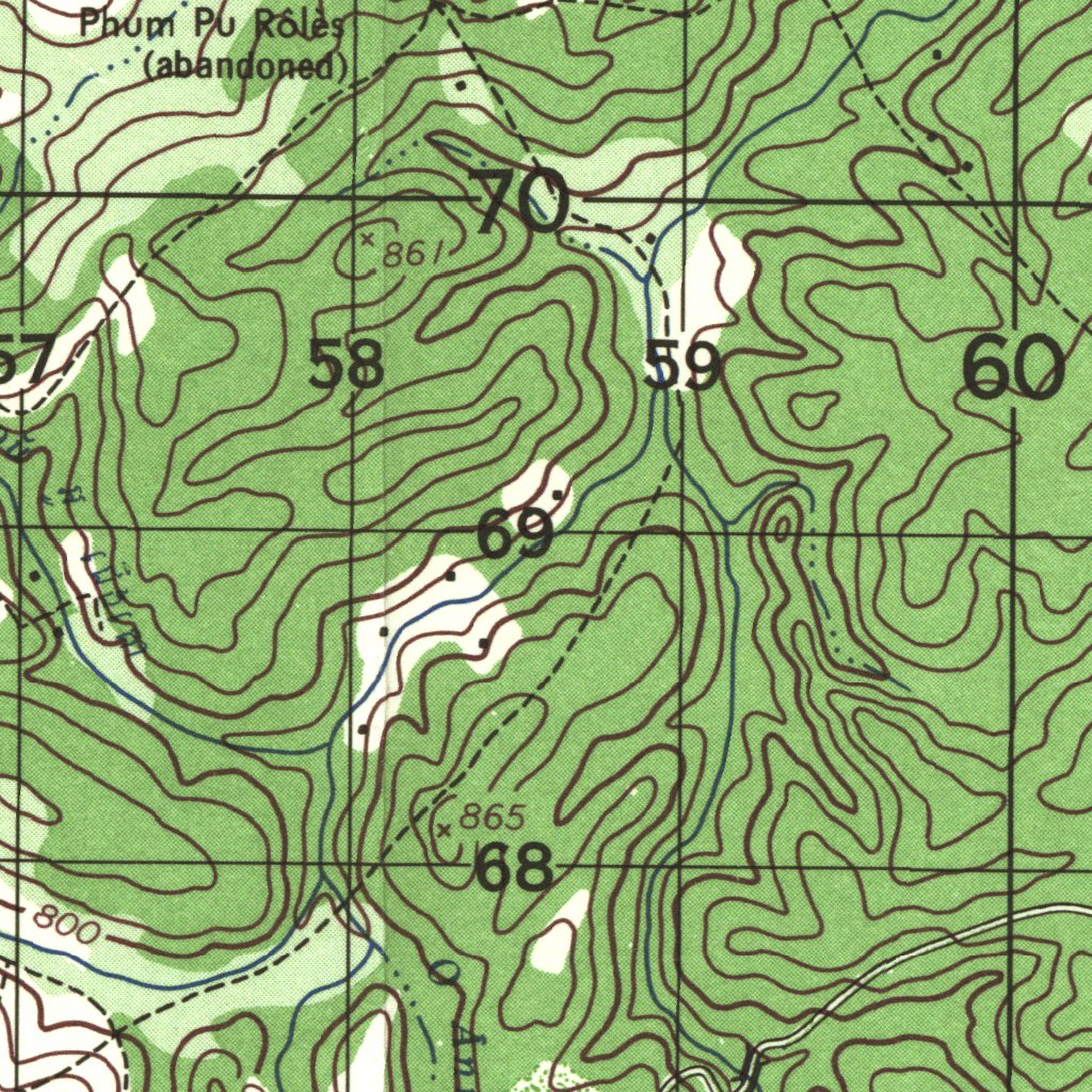 Vietnam 50K 6433-1 Map by Land Info Worldwide Mapping LLC | Avenza Maps