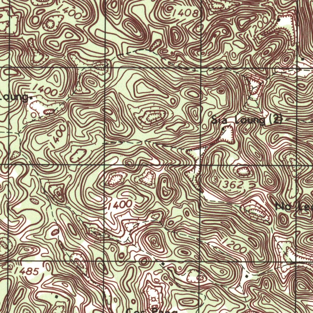 Vietnam 50K 6154-1 Map by Land Info Worldwide Mapping LLC | Avenza Maps