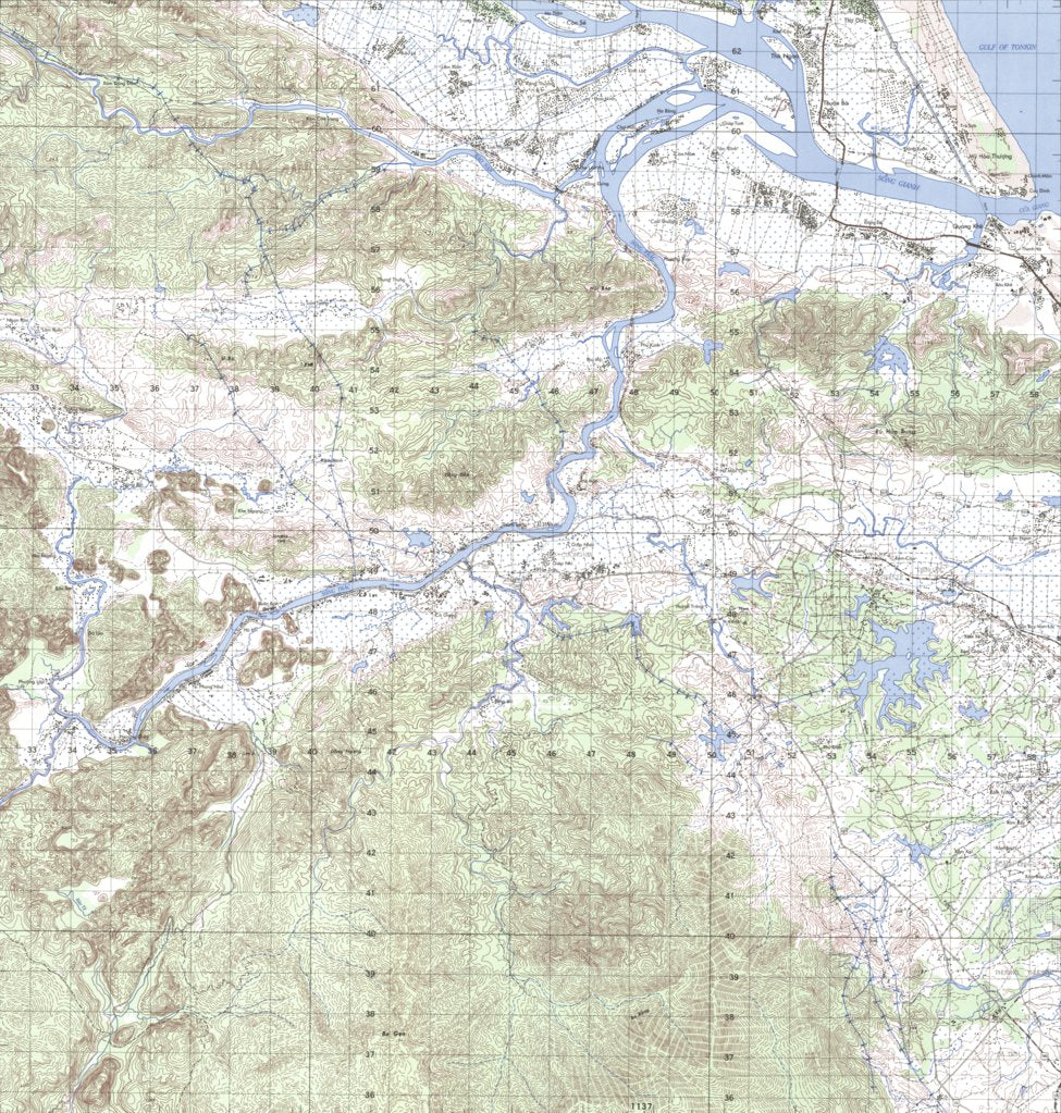 Vietnam 50K 6244-2 Map by Land Info Worldwide Mapping LLC | Avenza Maps