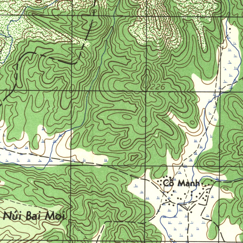 Vietnam 50K 6251-2 Map by Land Info Worldwide Mapping LLC | Avenza Maps
