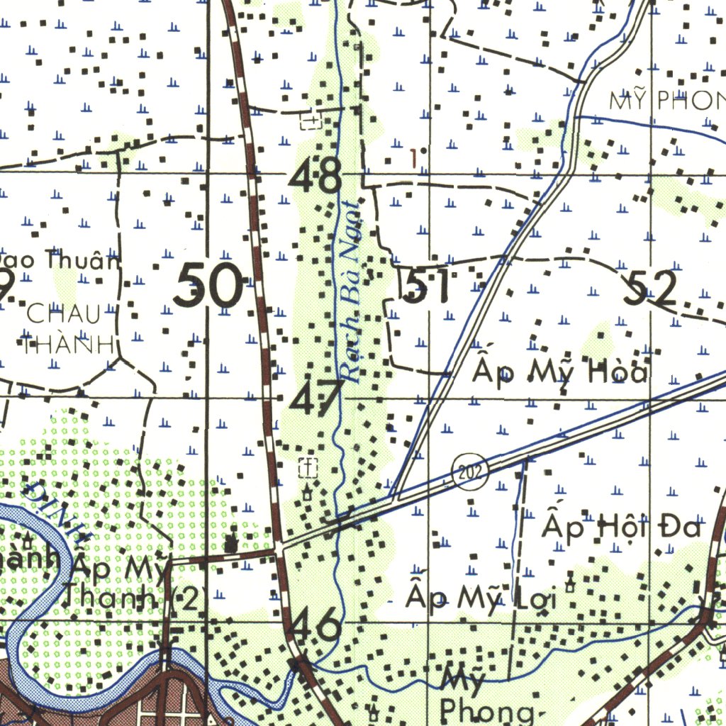 Vietnam 50K 6229-1 Map by Land Info Worldwide Mapping LLC | Avenza Maps