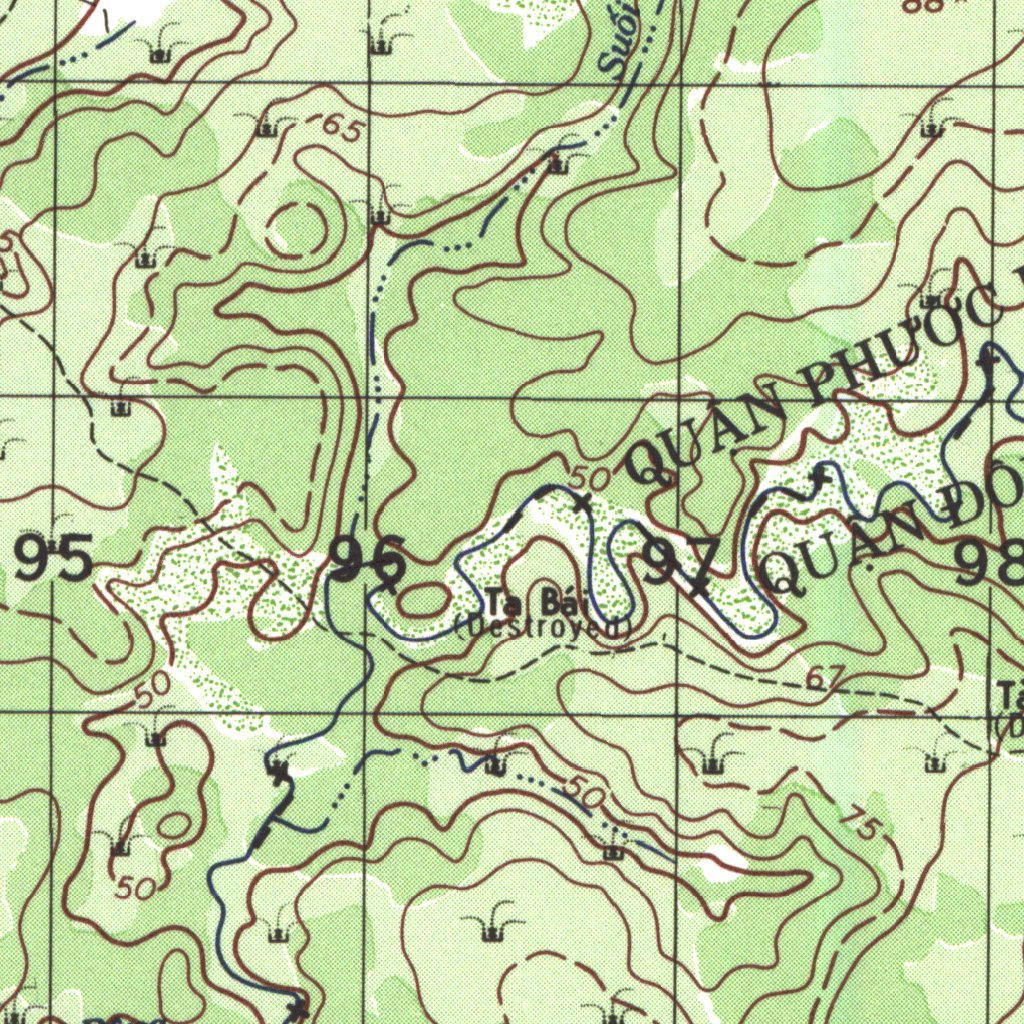 Vietnam 50K 6332-2 Map by Land Info Worldwide Mapping LLC | Avenza Maps