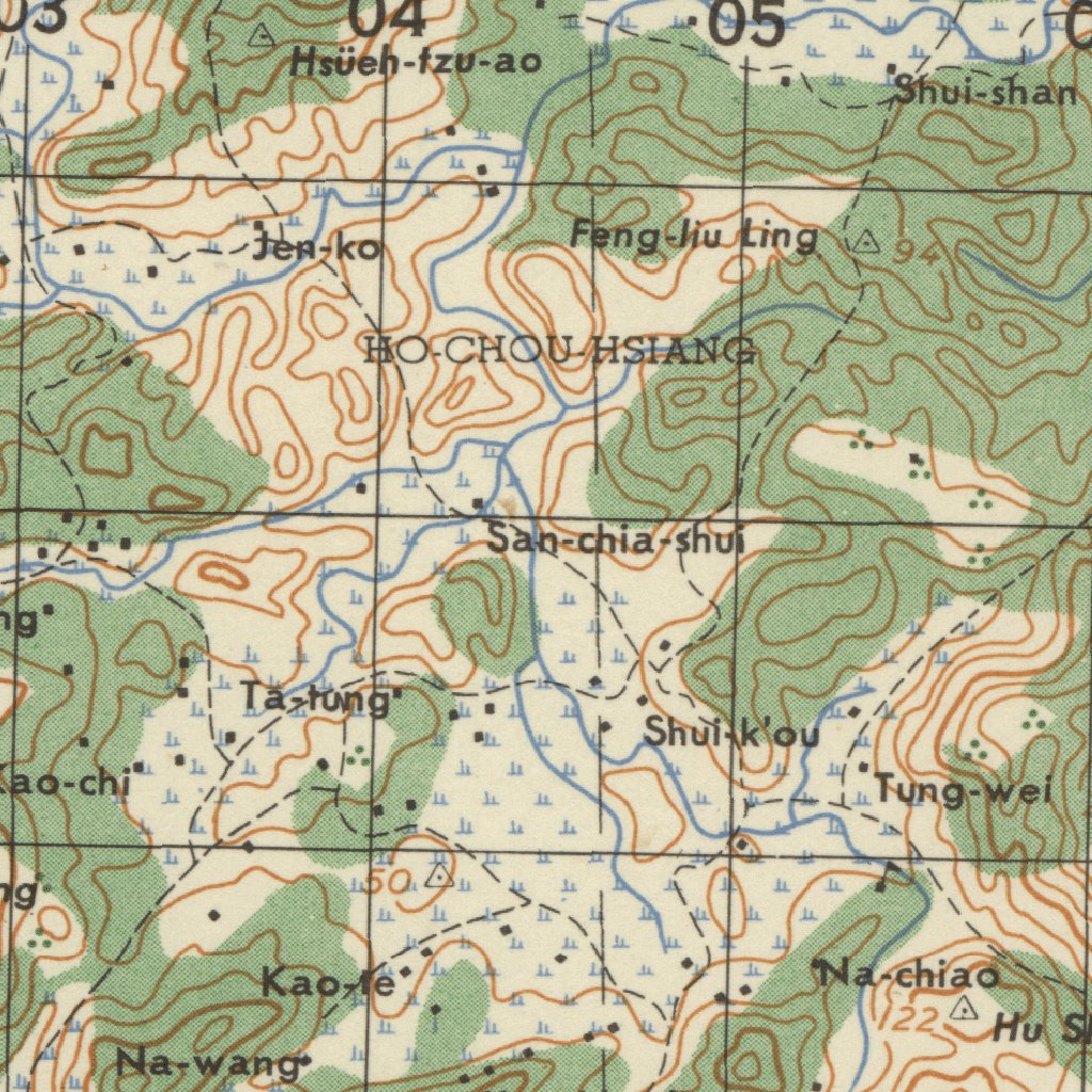 Vietnam 50K 6552-2 Map by Land Info Worldwide Mapping LLC | Avenza Maps
