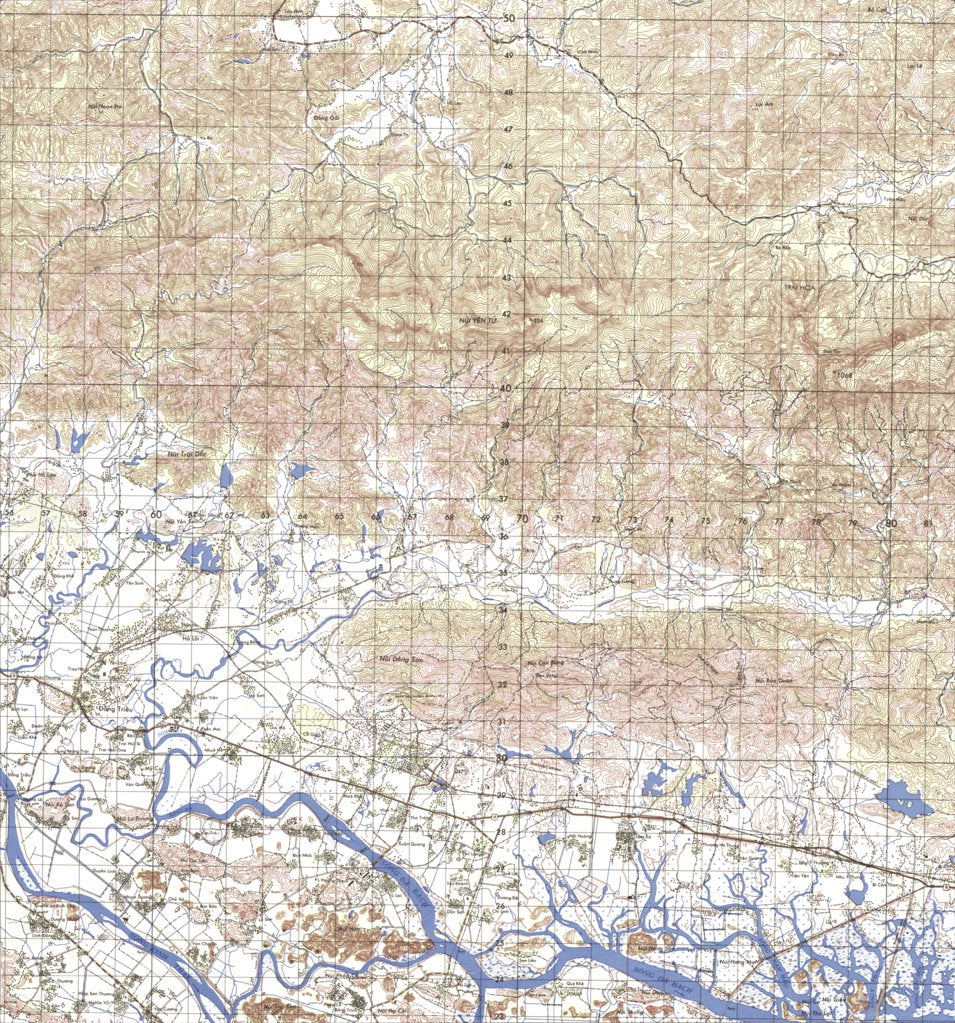 Vietnam 50K 6351-3 Map by Land Info Worldwide Mapping LLC | Avenza Maps