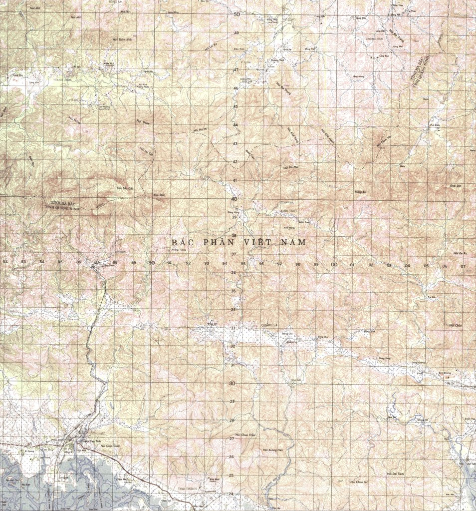 Vietnam 50K 6351-2 Map by Land Info Worldwide Mapping LLC | Avenza Maps