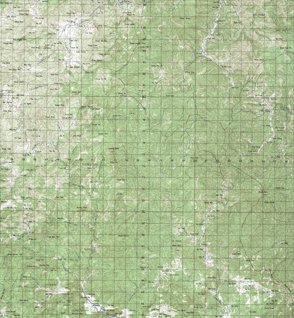 Vietnam 50K 6253-4 Map by Land Info Worldwide Mapping LLC | Avenza Maps