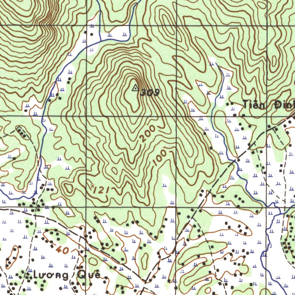 Vietnam 50K 6051-1 Map by Land Info Worldwide Mapping LLC | Avenza Maps