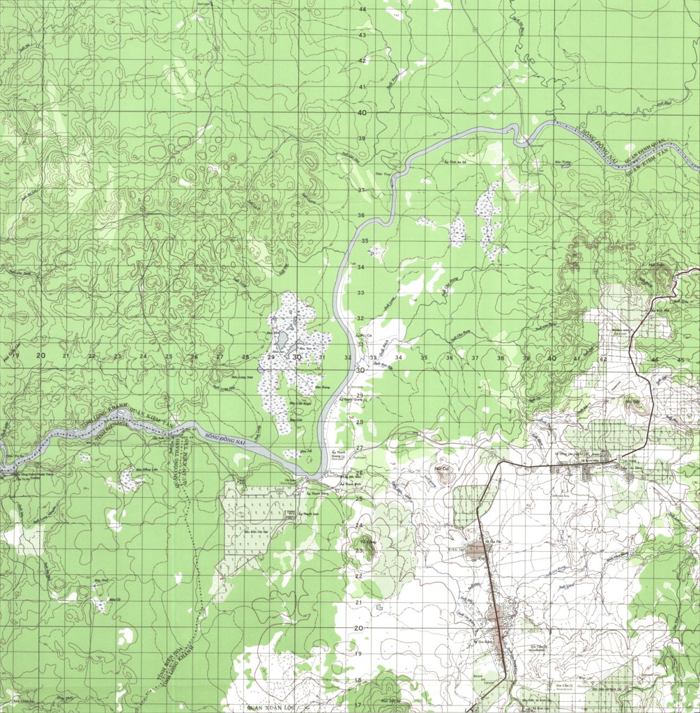 Vietnam 50K 6431-3 Map by Land Info Worldwide Mapping LLC | Avenza Maps