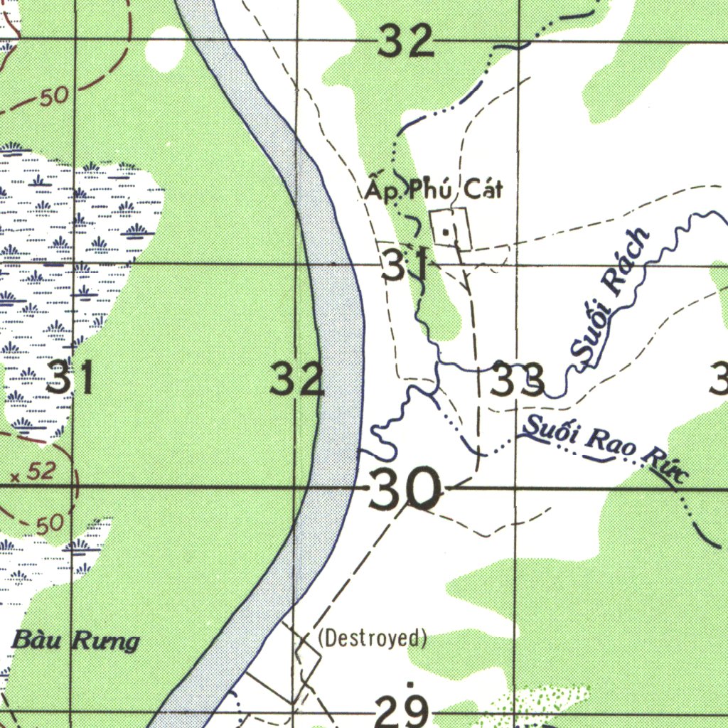 Vietnam 50K 6431-3 Map by Land Info Worldwide Mapping LLC | Avenza Maps