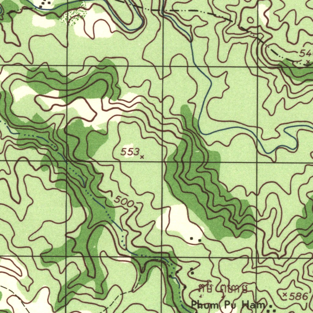 Vietnam 50K 6433-4 Map by Land Info Worldwide Mapping LLC | Avenza Maps