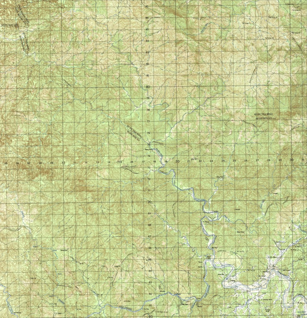 Vietnam 50K 6639-2 Map by Land Info Worldwide Mapping LLC | Avenza Maps