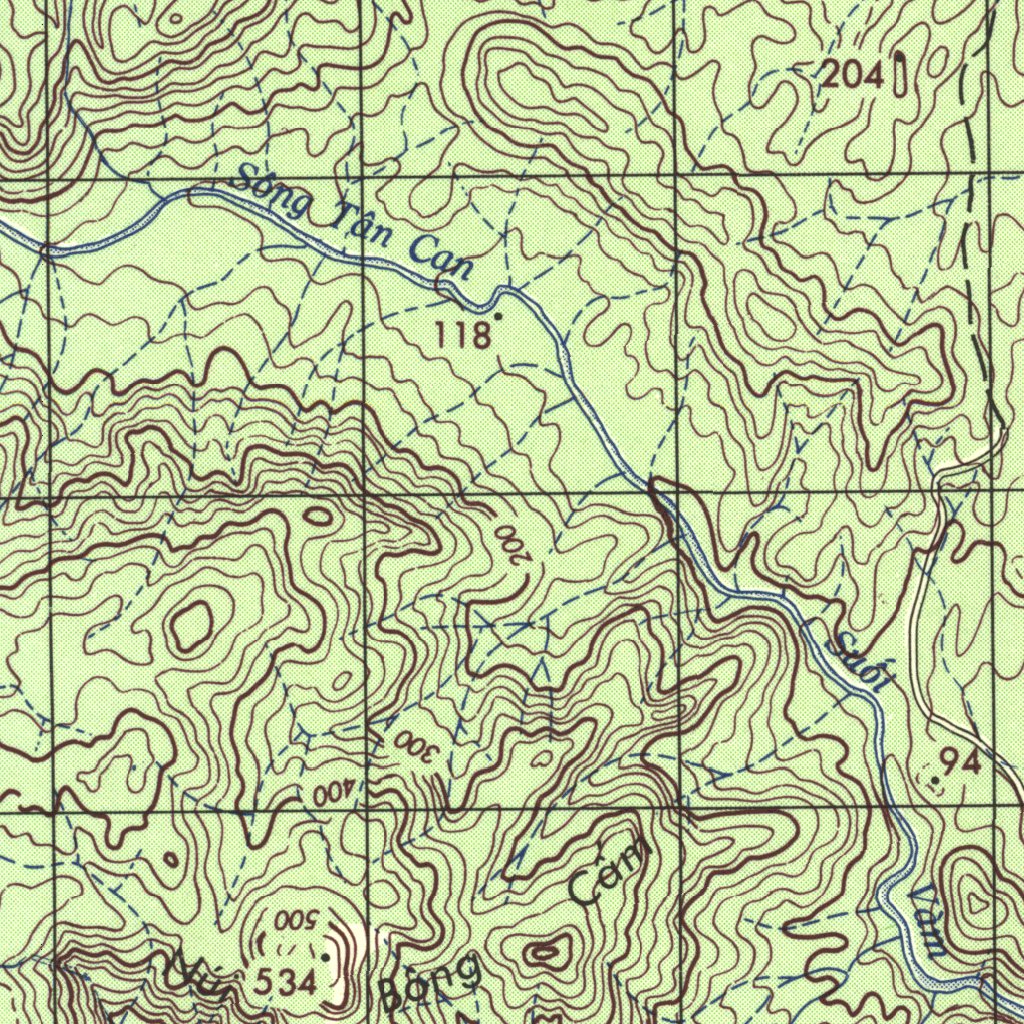 Vietnam 50K 6731-4 Map by Land Info Worldwide Mapping LLC | Avenza Maps