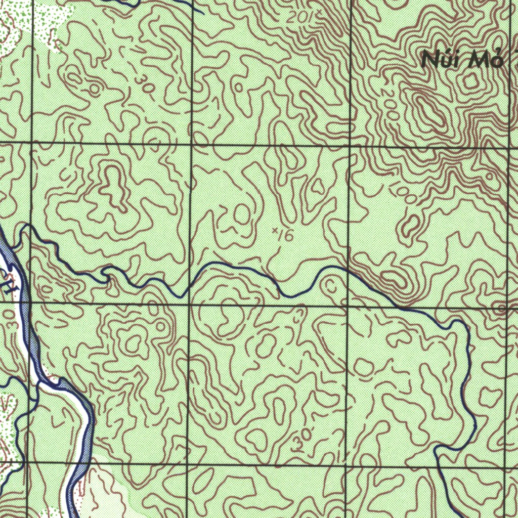 Vietnam 50K 6541-4 Map by Land Info Worldwide Mapping LLC | Avenza Maps