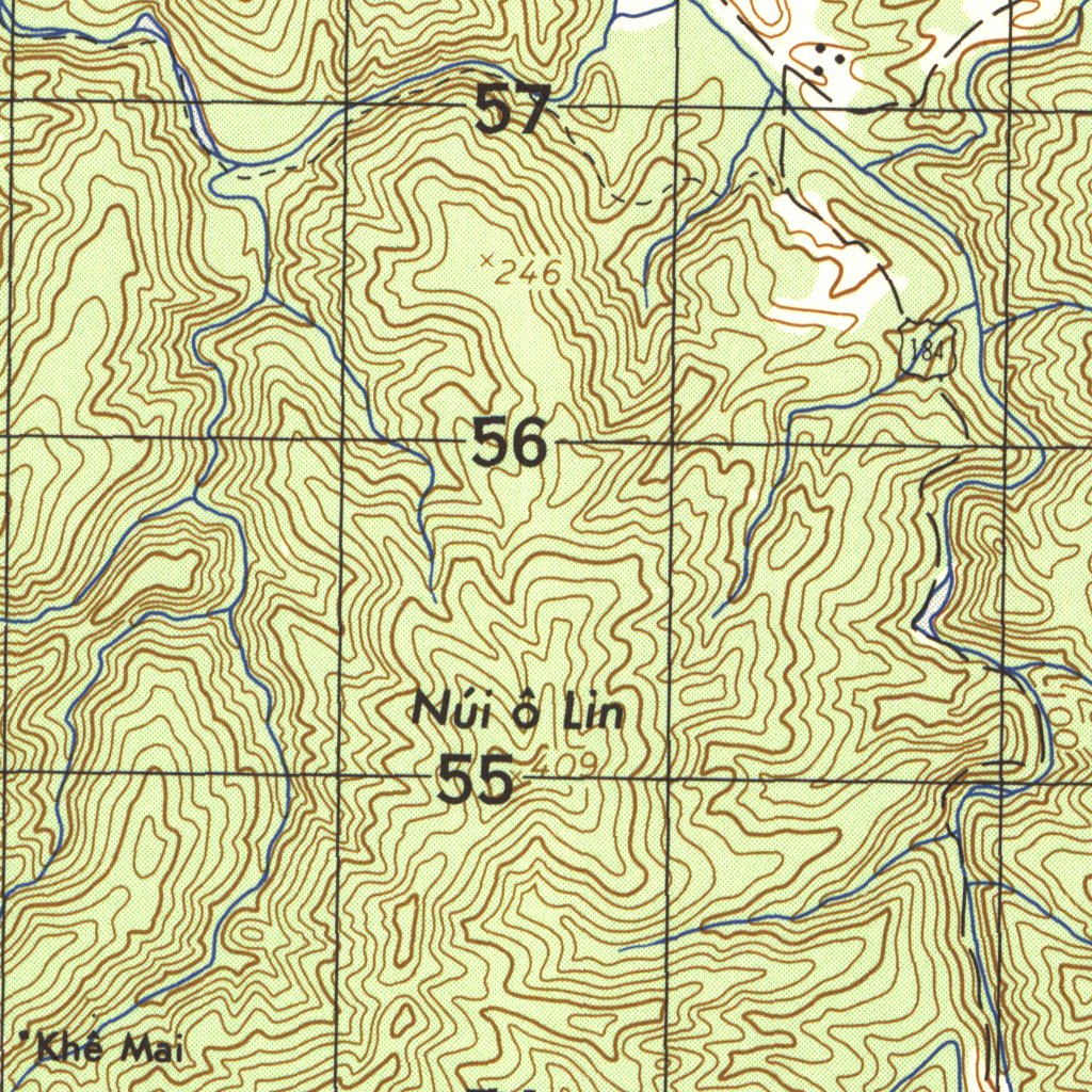 Vietnam 50K 6351-1 Map by Land Info Worldwide Mapping LLC | Avenza Maps
