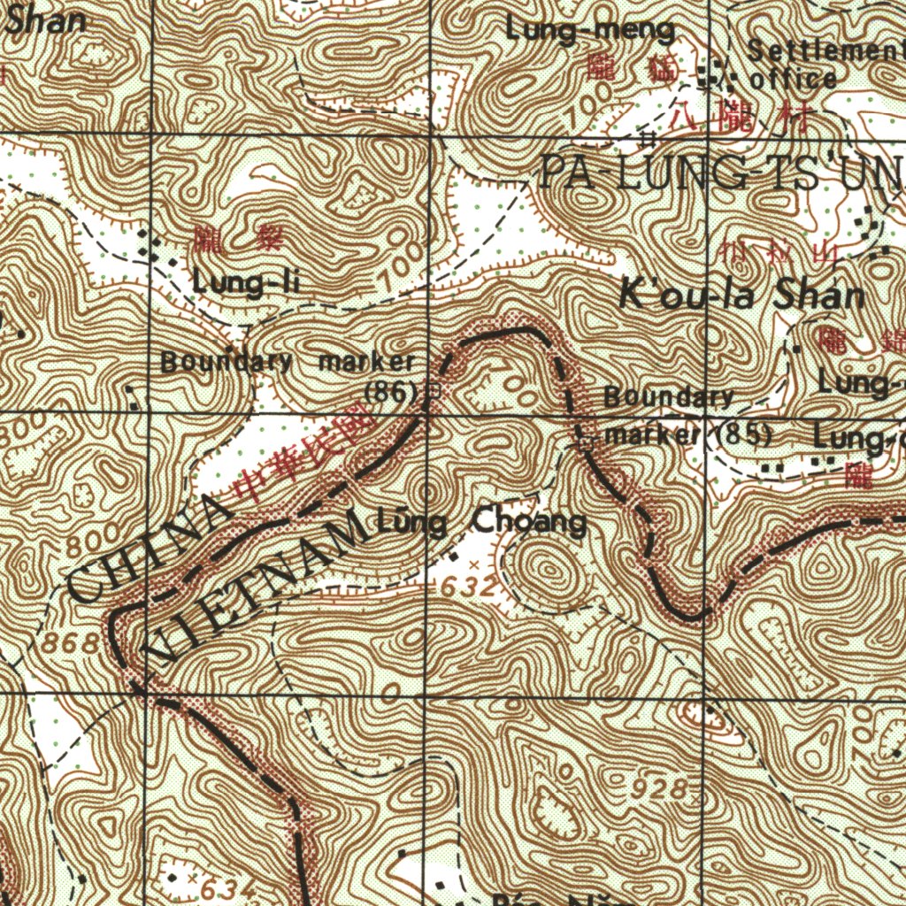 Vietnam 50K 6254-1 Map by Land Info Worldwide Mapping LLC | Avenza Maps