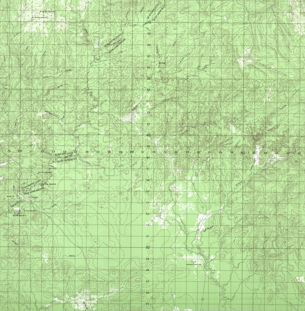 Vietnam 50K 6431-4 Map by Land Info Worldwide Mapping LLC | Avenza Maps