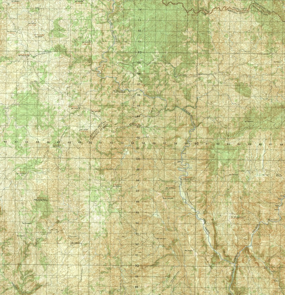 Vietnam 50K 6439-1 Map by Land Info Worldwide Mapping LLC | Avenza Maps