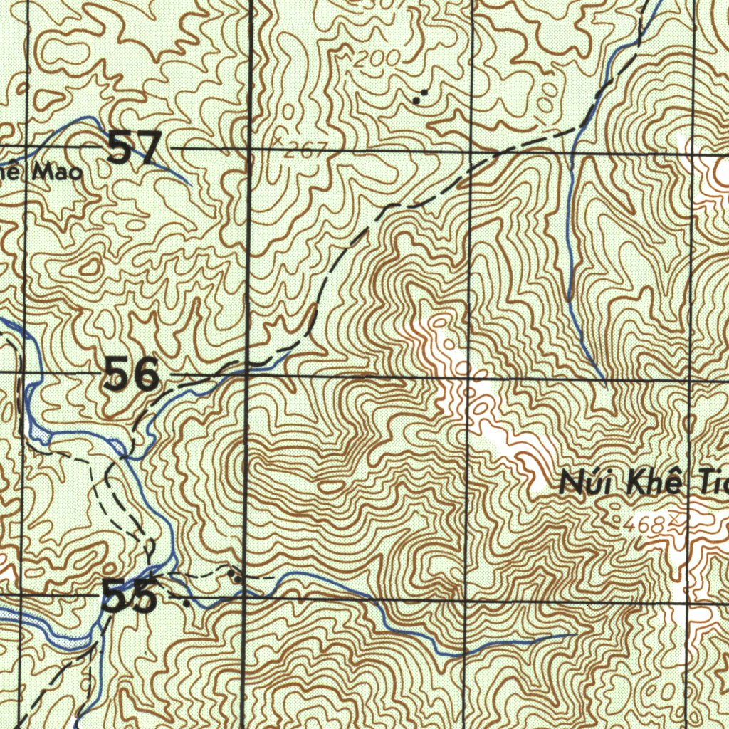 Vietnam 50K 6451-4 Map by Land Info Worldwide Mapping LLC | Avenza Maps