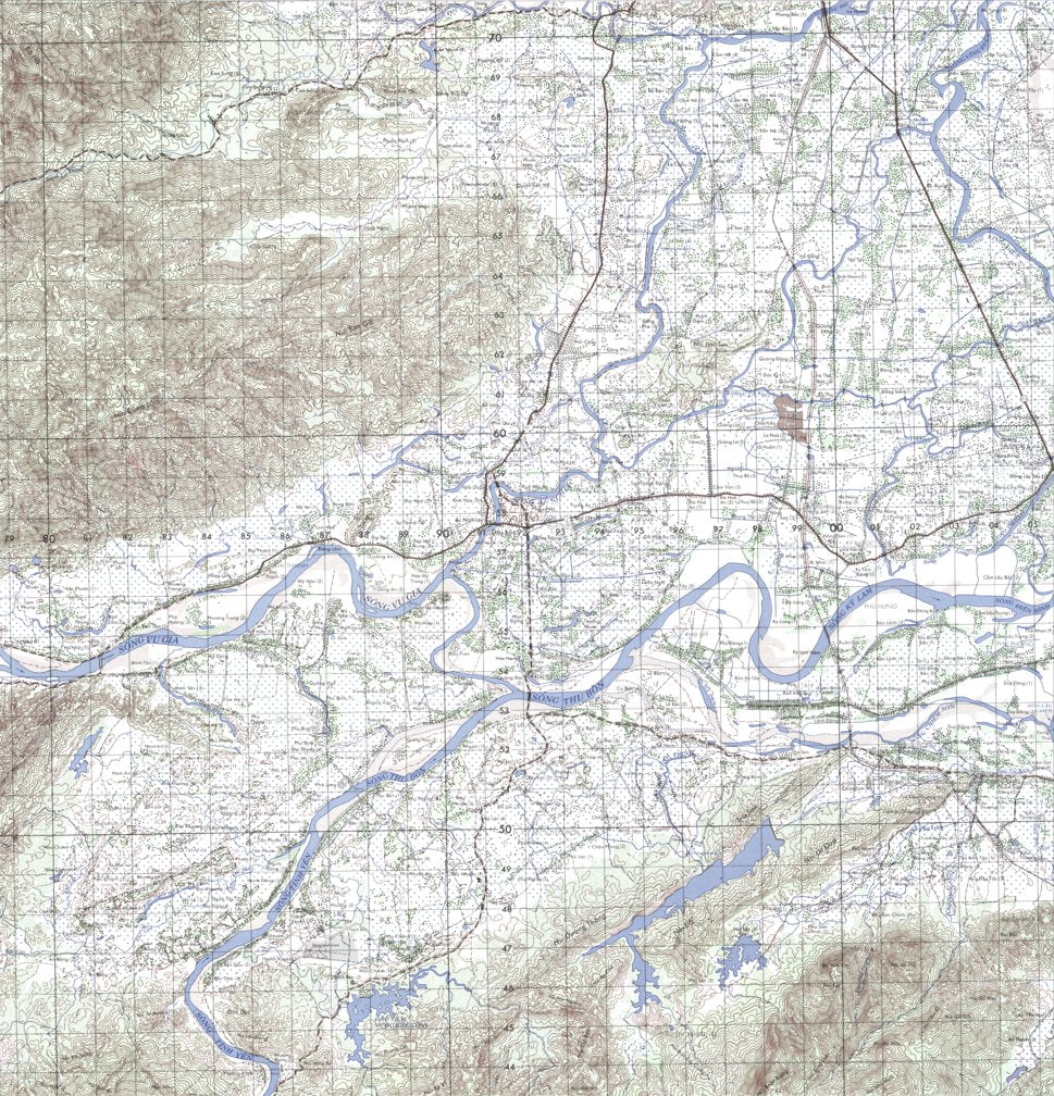 Vietnam 50K 6640-4 Map by Land Info Worldwide Mapping LLC | Avenza Maps