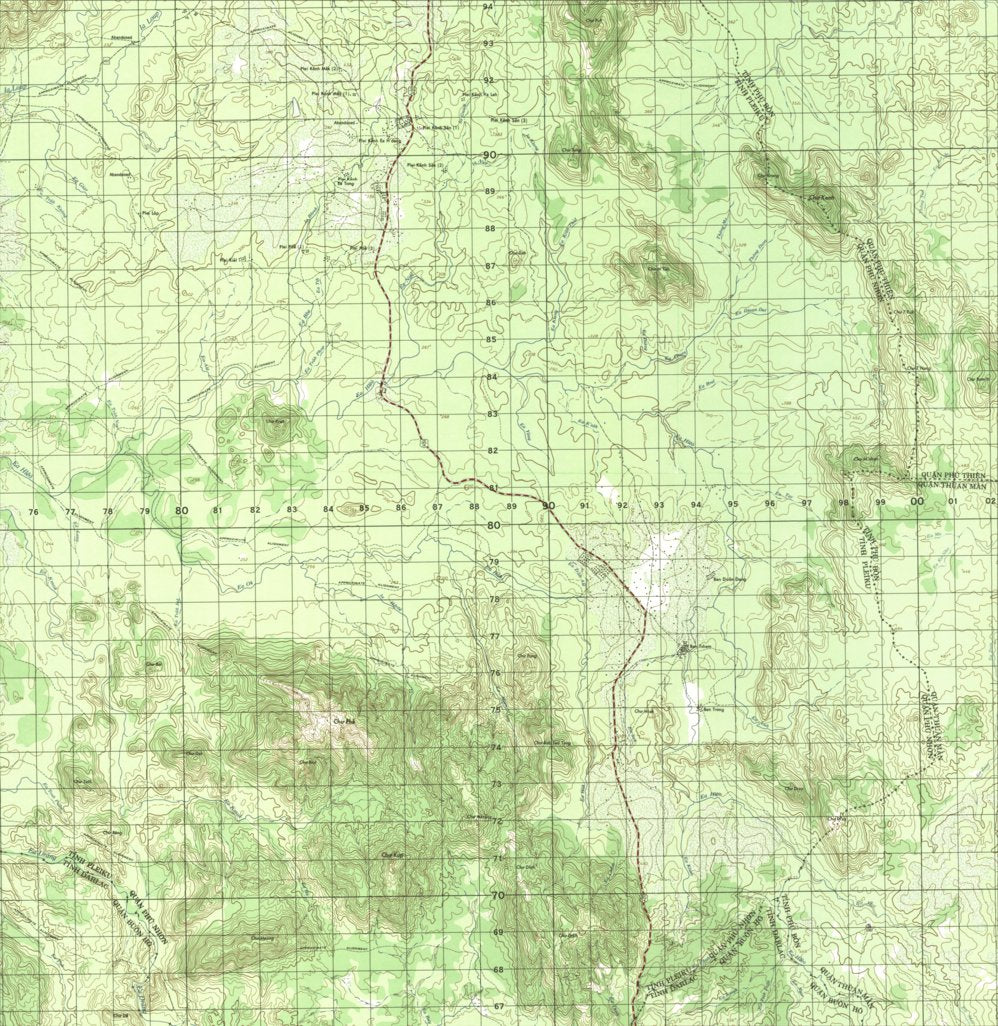 Vietnam 50K 6635-4 Map by Land Info Worldwide Mapping LLC | Avenza Maps