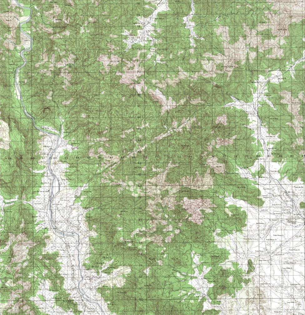 Vietnam 50K 6737-2 Map by Land Info Worldwide Mapping LLC | Avenza Maps