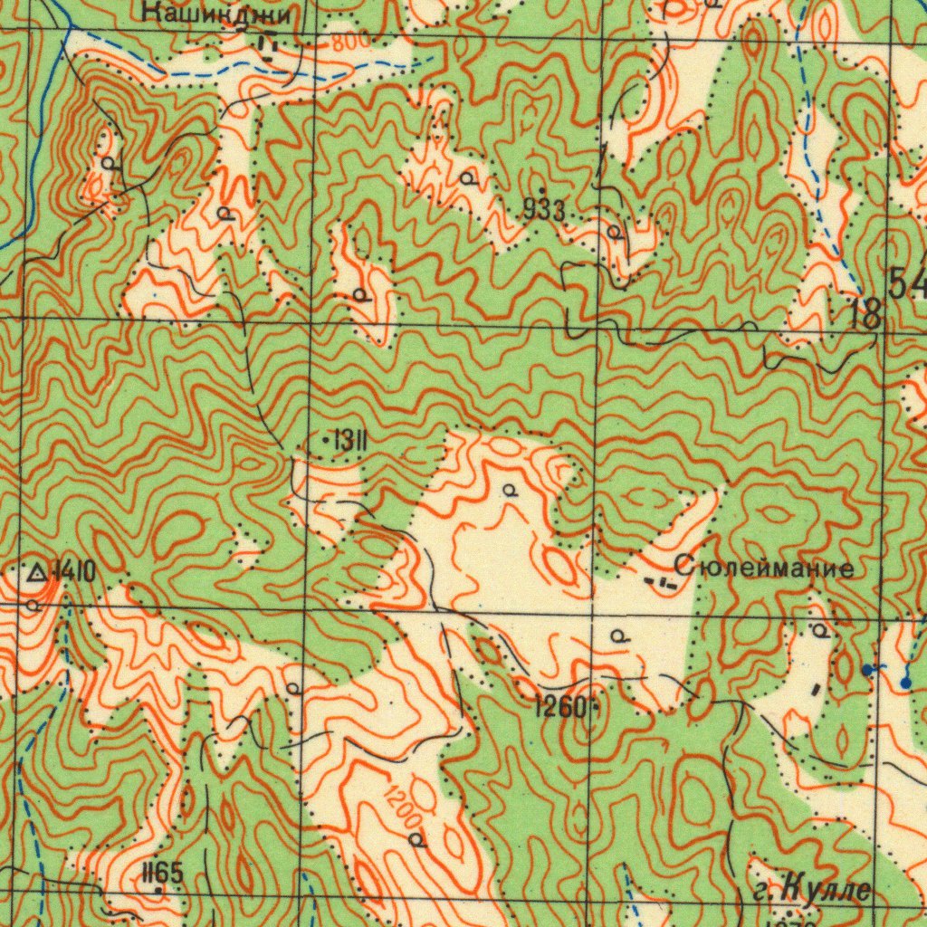 Turkey 100K 1035070 Map by Land Info Worldwide Mapping LLC | Avenza Maps