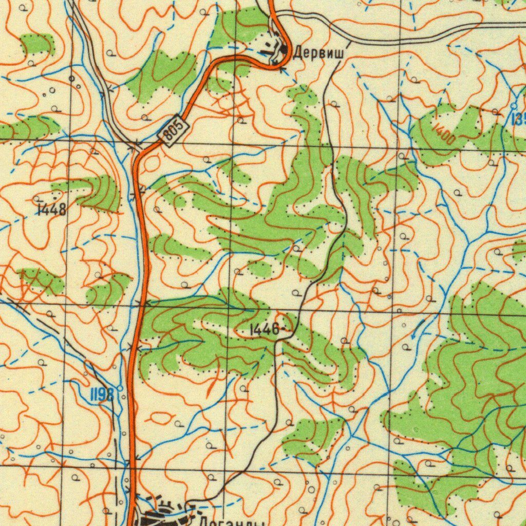 Turkey 100K 1036011 Map by Land Info Worldwide Mapping LLC | Avenza Maps