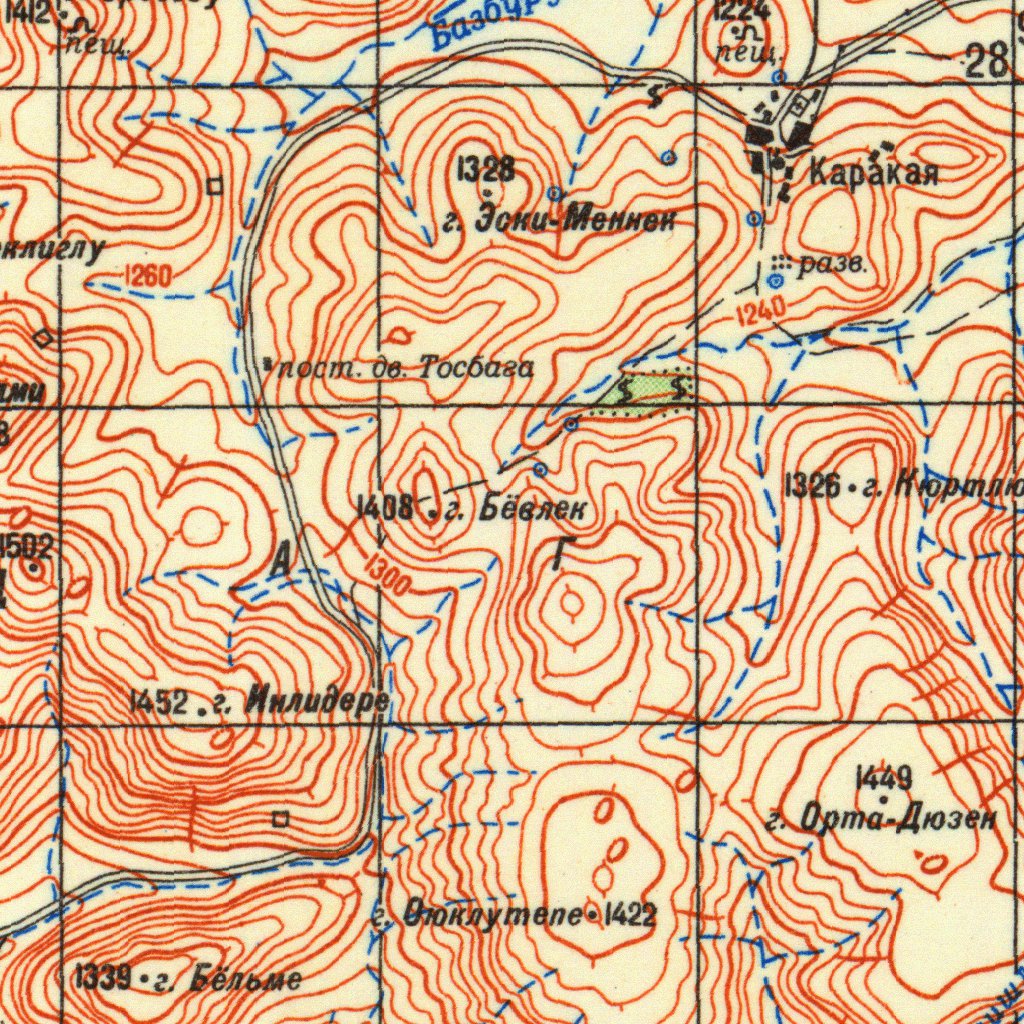 Turkey 100K 1036066 Map by Land Info Worldwide Mapping LLC | Avenza Maps