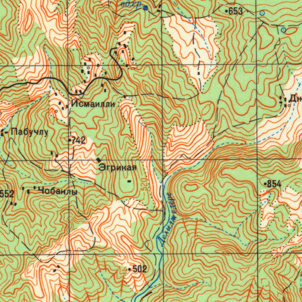 Turkey 100K 1036125 Map by Land Info Worldwide Mapping LLC | Avenza Maps