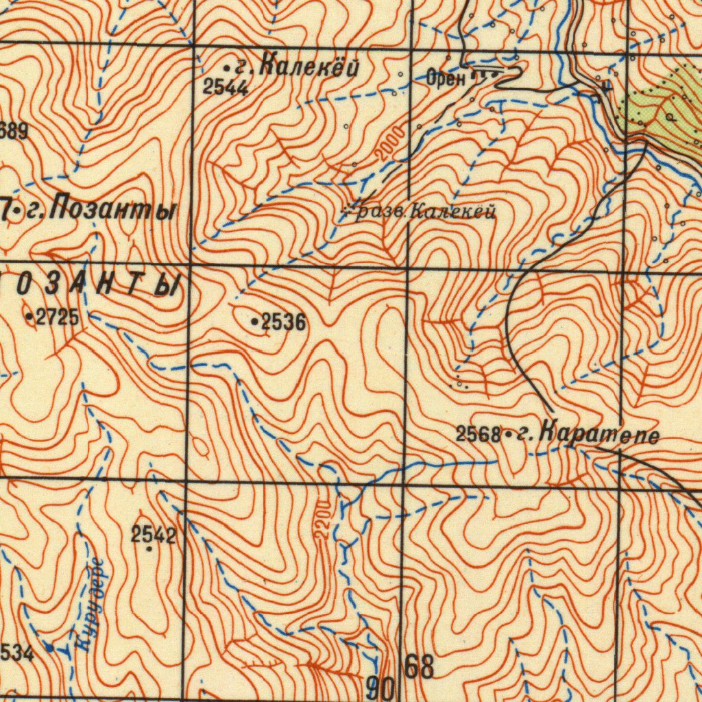 Turkey 100K 1036082 Map by Land Info Worldwide Mapping LLC | Avenza Maps