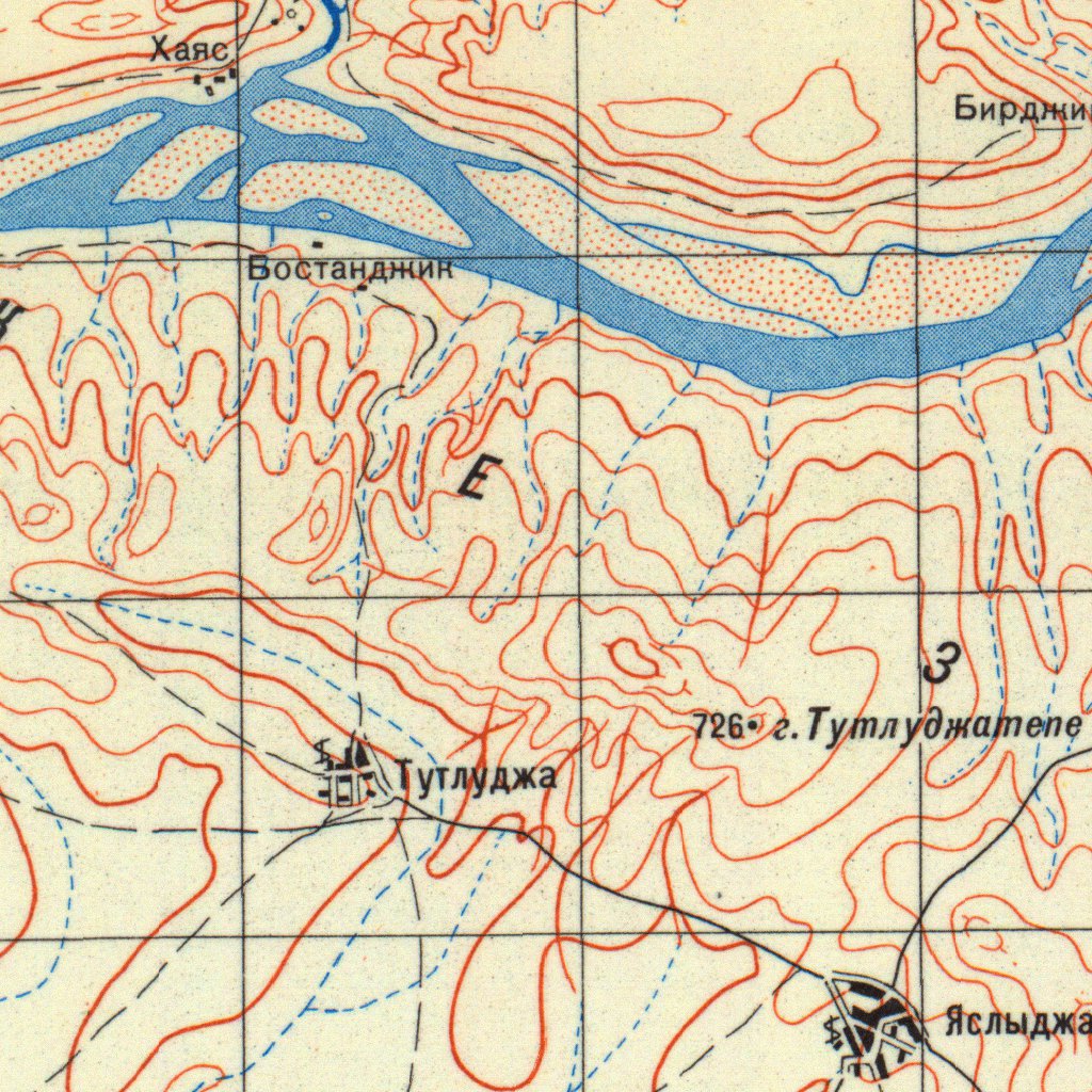 Turkey 100K 1037089 Map by Land Info Worldwide Mapping LLC | Avenza Maps