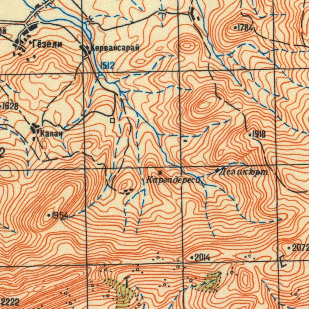 Turkey 100K 1037015 Map by Land Info Worldwide Mapping LLC | Avenza Maps
