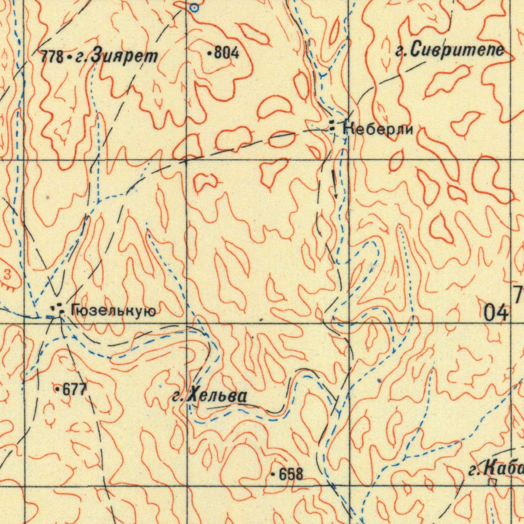 Turkey 100K 1037102 Map by Land Info Worldwide Mapping LLC | Avenza Maps