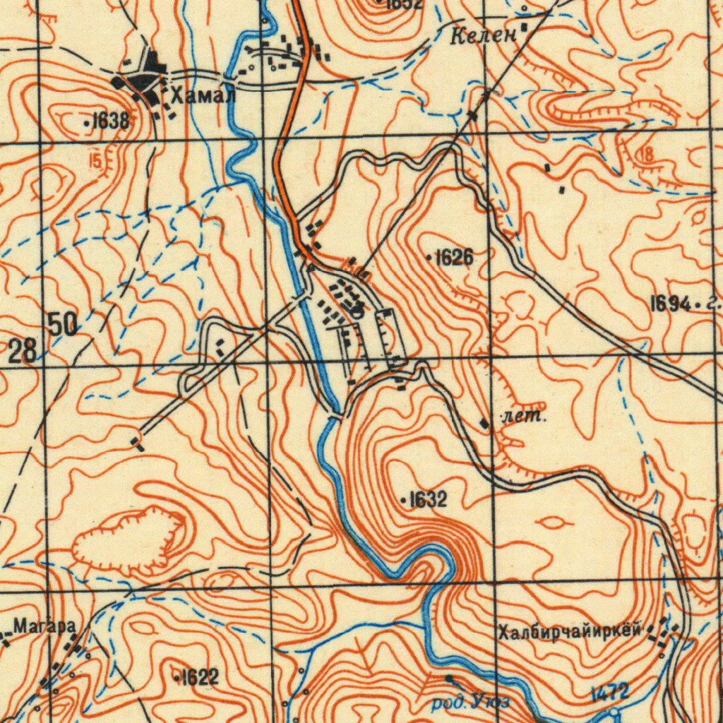 Turkey 100K 1037027 Map by Land Info Worldwide Mapping LLC | Avenza Maps