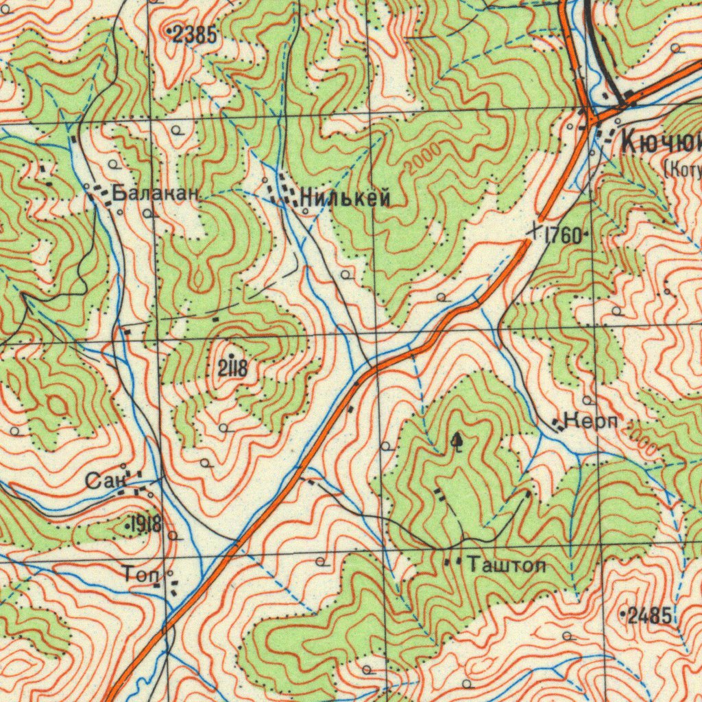 Turkey 100K 1038049 Map by Land Info Worldwide Mapping LLC | Avenza Maps