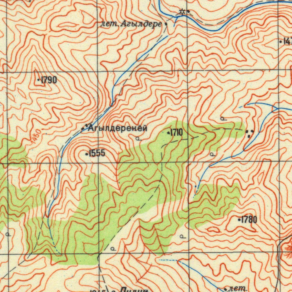 Turkey 100K 1037017 Map by Land Info Worldwide Mapping LLC | Avenza Maps