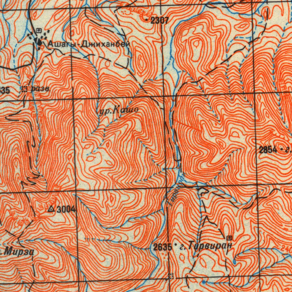 Turkey 100K 1038001 Map by Land Info Worldwide Mapping LLC | Avenza Maps