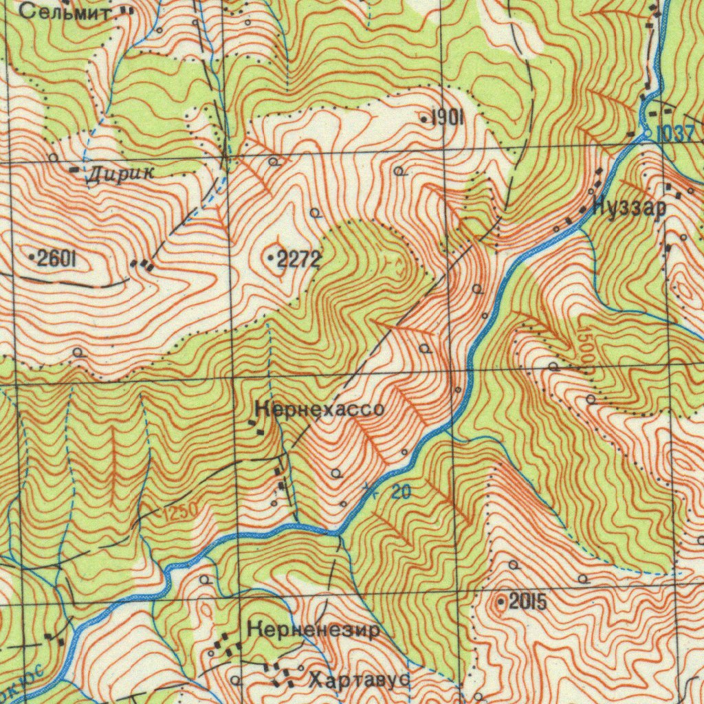 Turkey 100K 1038061 Map by Land Info Worldwide Mapping LLC | Avenza Maps