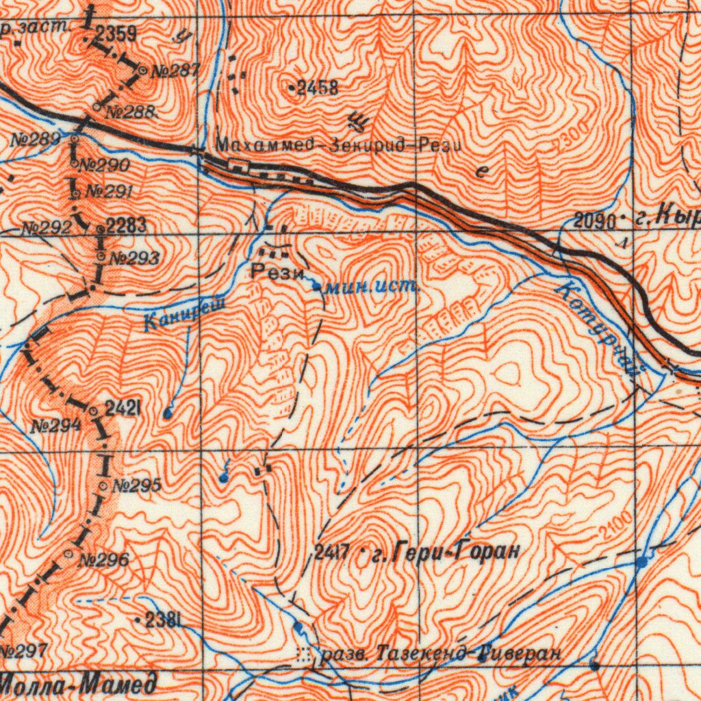 Turkey 100K 1038053 Map by Land Info Worldwide Mapping LLC | Avenza Maps