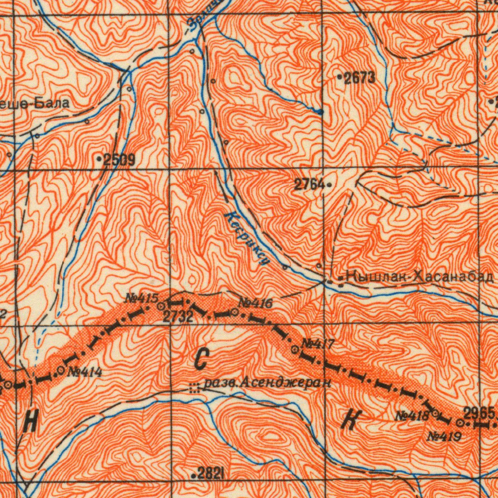 Turkey 100K 1038077 Map by Land Info Worldwide Mapping LLC | Avenza Maps