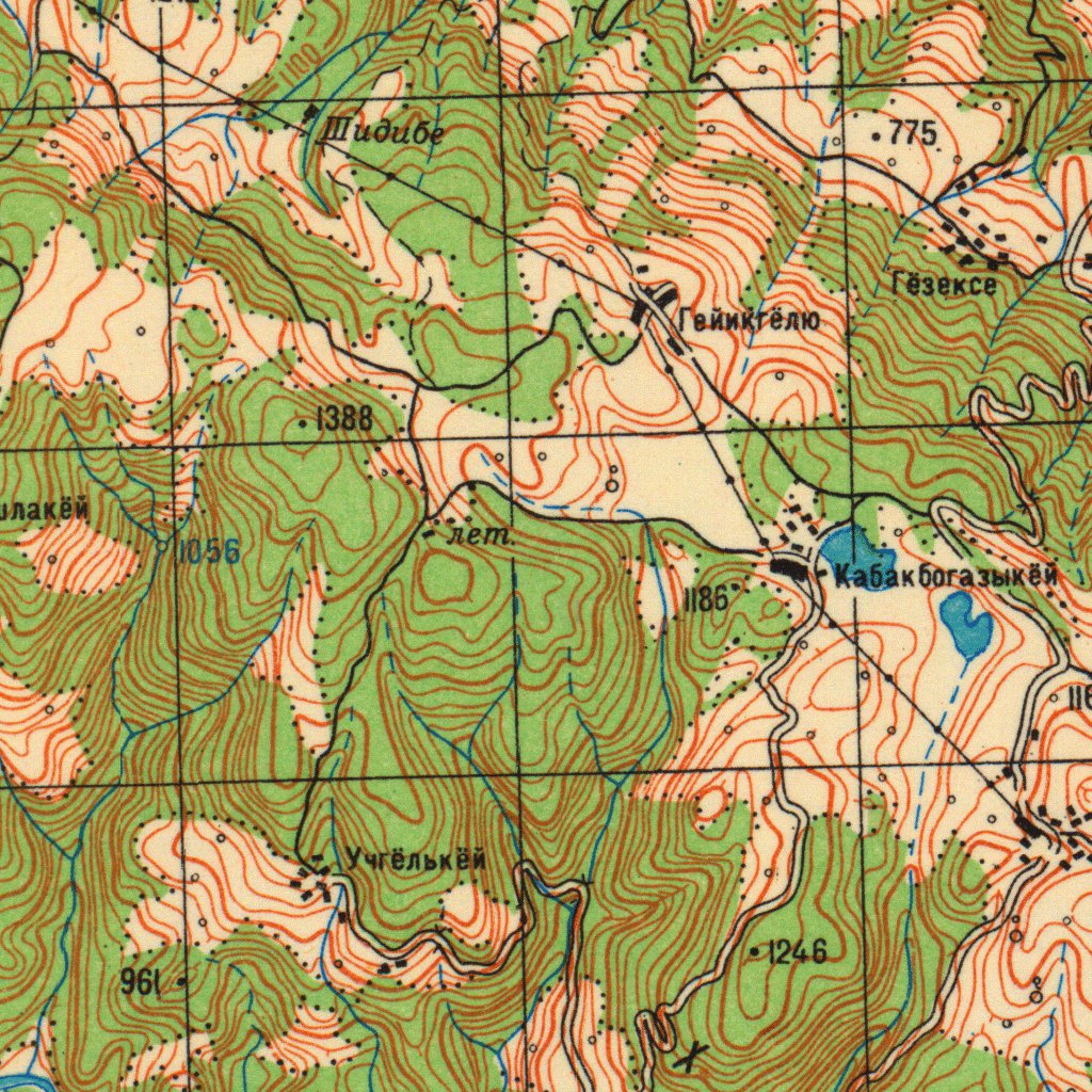 Turkey 100K 1137122 Map by Land Info Worldwide Mapping LLC | Avenza Maps