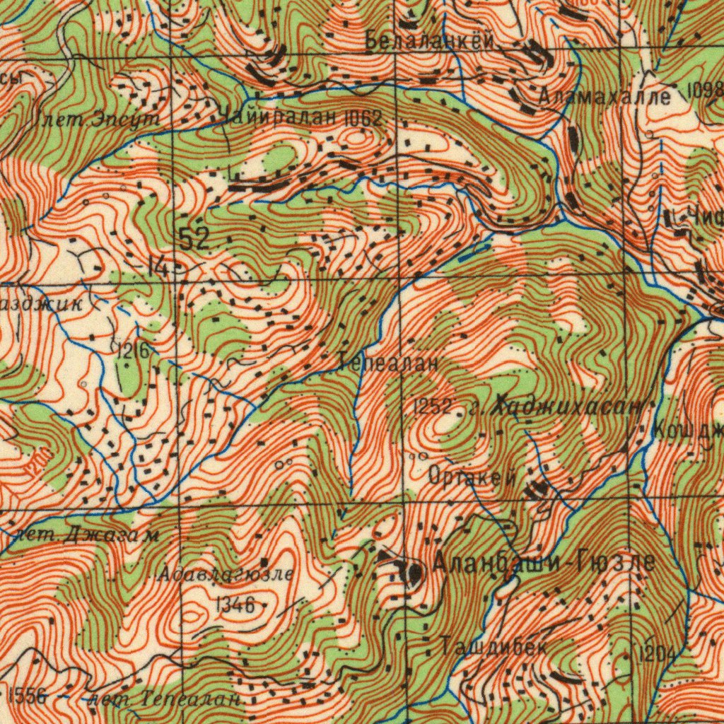 Turkey 100K 1137111 Map by Land Info Worldwide Mapping LLC | Avenza Maps