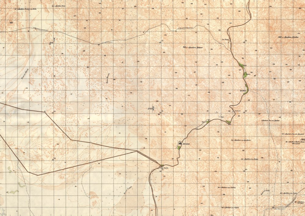 Saudi Arabia 100k 06-37-006 Map by Land Info Worldwide Mapping LLC ...