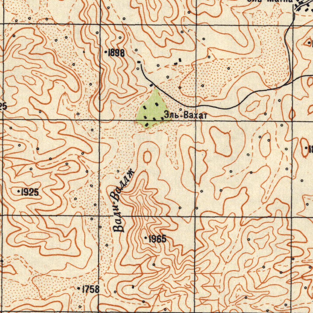 Saudi Arabia 100k 06-37-105 Map by Land Info Worldwide Mapping LLC ...
