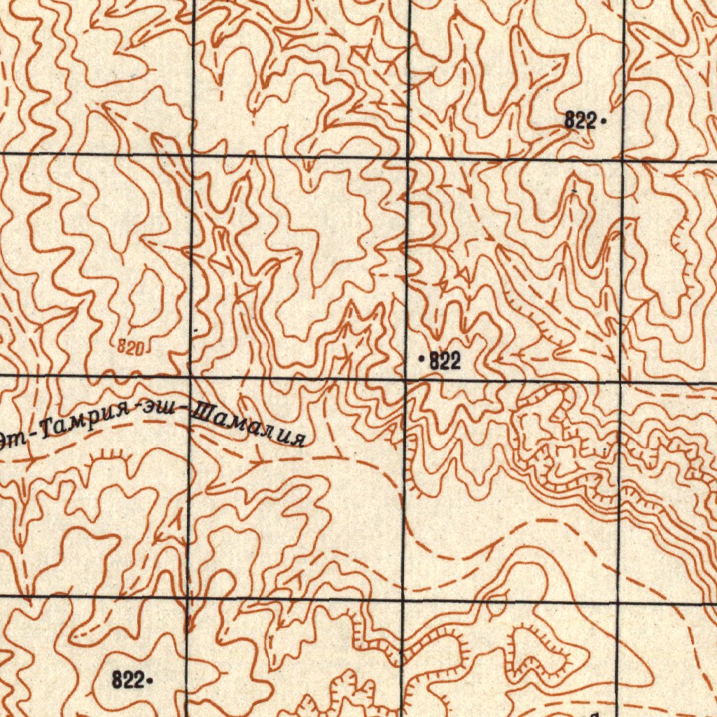 Saudi Arabia 100k 08-37-057 Map by Land Info Worldwide Mapping LLC ...