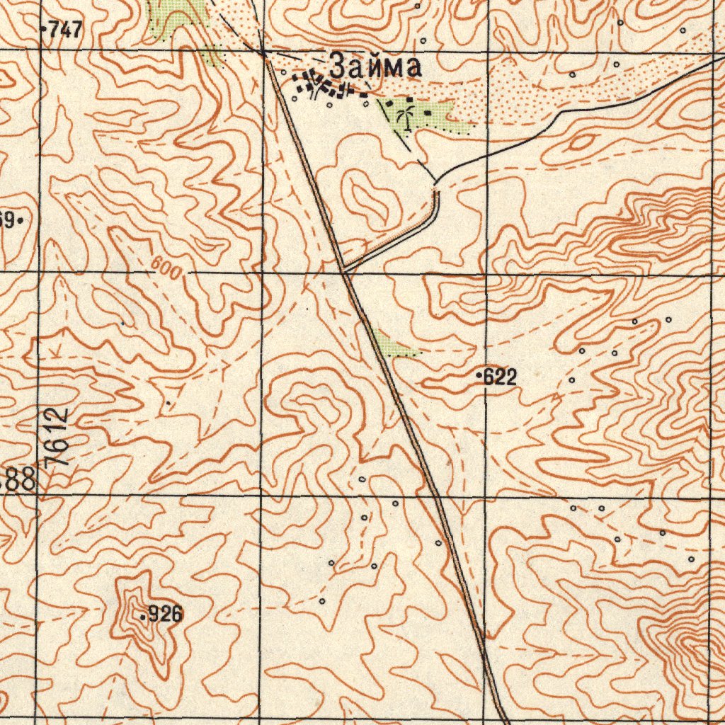 Saudi Arabia 100k 06-37-093 Map by Land Info Worldwide Mapping LLC ...