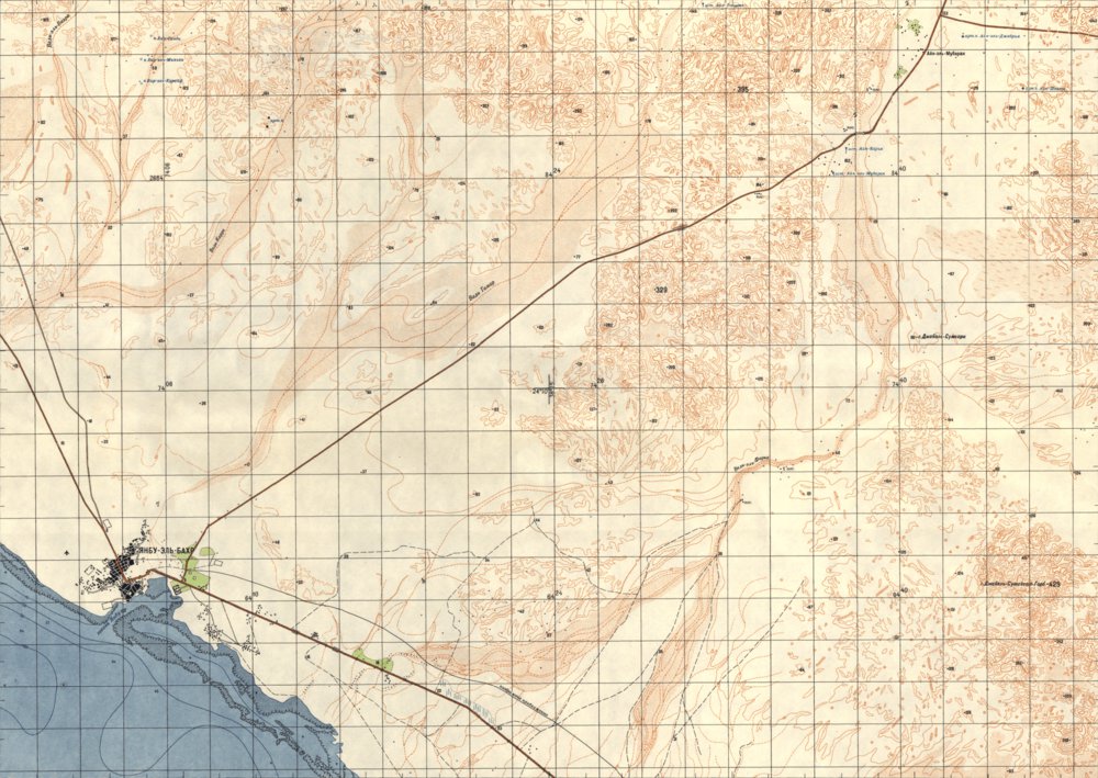 Saudi Arabia 100k 07-37-137 Map by Land Info Worldwide Mapping LLC ...