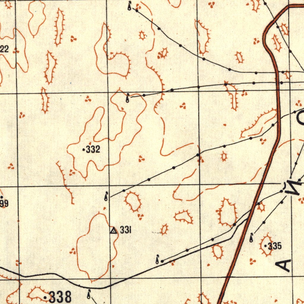 Saudi Arabia 100k 07-39-111 Map by Land Info Worldwide Mapping LLC ...